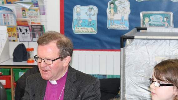 Bishop of Portsmouth quizzed by Liphook schoolchildren ...