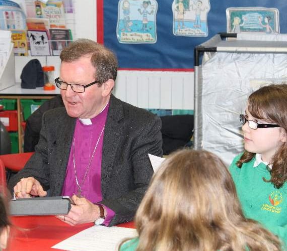 Bishop of Portsmouth quizzed by Liphook schoolchildren ...