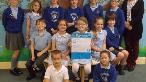Langrish Primary School’s work for Unicef award pays off ...