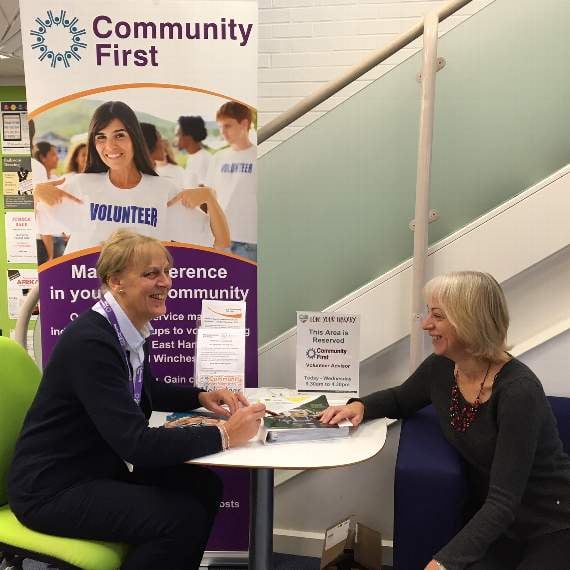 New volunteering advice team in place in Petersfield library ...