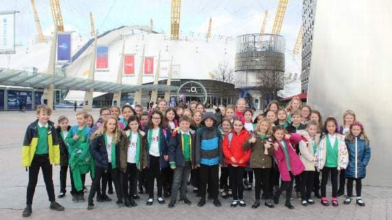 Liphook youngsters unite to sing at the O2 Arena | petersfieldpost.co.uk