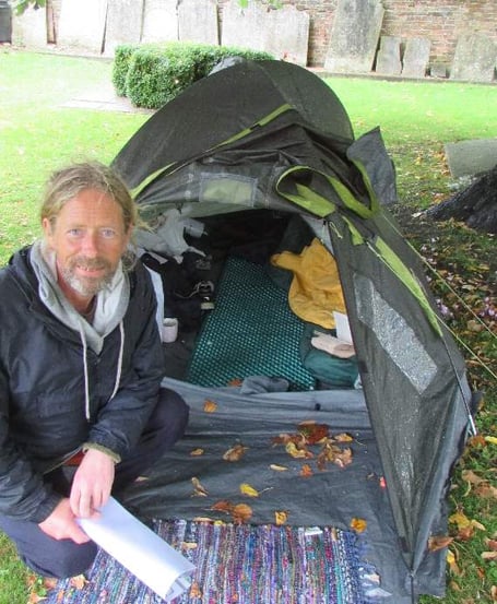 Homeless man says Petersfield has inspired him | petersfieldpost.co.uk