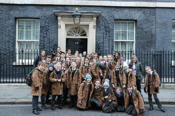Liphook school pupils follow in Prime Ministers’ footsteps ...