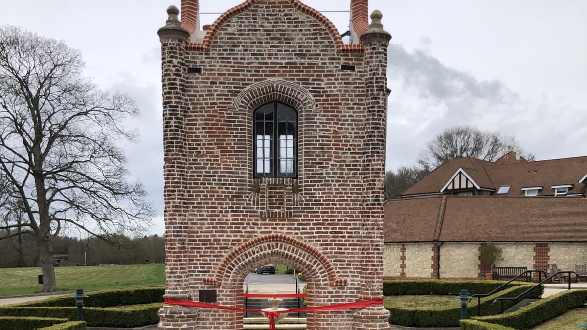 Restoration of village's Grade II* listed Tudor gatehouse complete ...