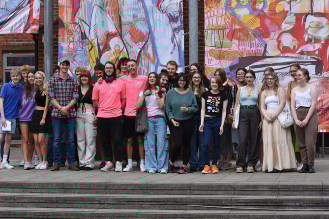 Godalming College students celebrate A Level results | petersfieldpost ...