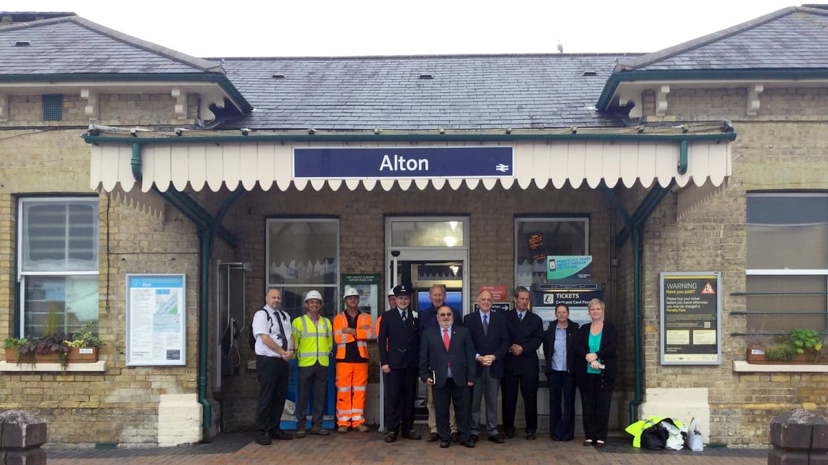 Work starts on £1.3 million Alton railway station improvement project ...