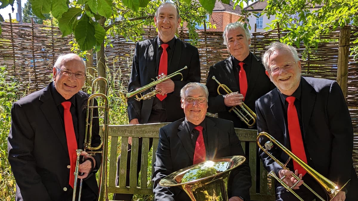 Bordon concert for quintet with brass instrument skills down to a T ...