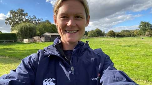 Polly flying flag for women rugby refs | petersfieldpost.co.uk