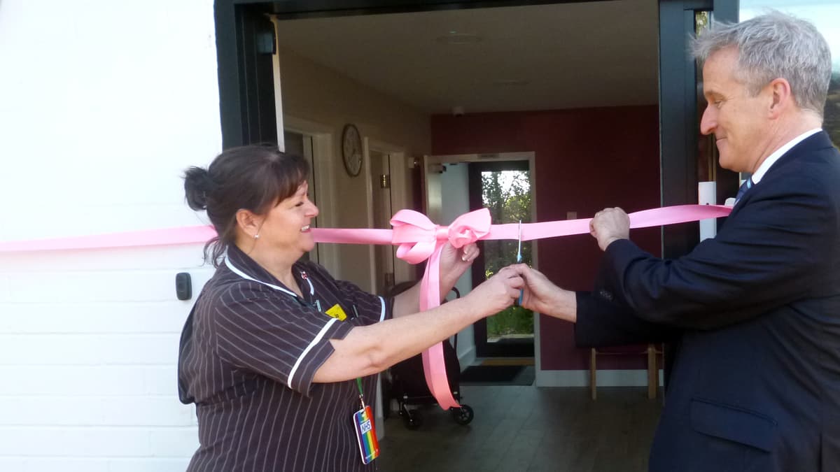 MP Damian Hinds opens Maternity Hub at Badgerswood Surgery in Headley ...