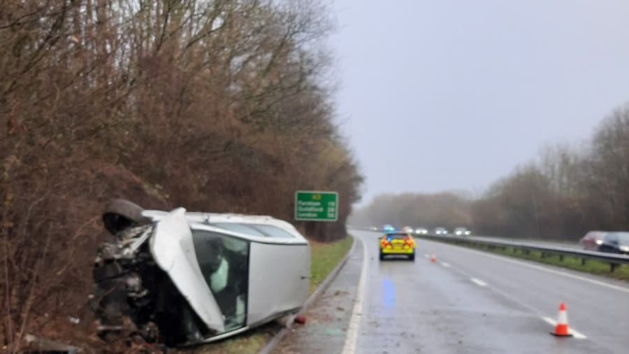 Undertaking blamed for A3 crash between Buriton and Petersfield ...