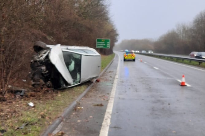 Undertaking blamed for A3 crash between Buriton and Petersfield ...