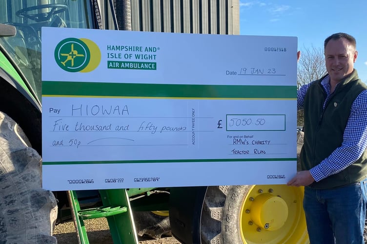 Tractor ride out through Petersfield raises more than £5,000 ...