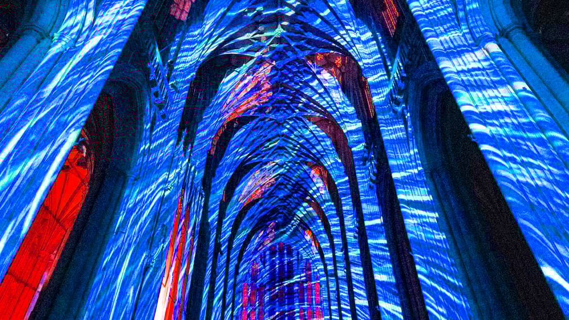 Experience the elements in light and sound at Winchester Cathedral ...