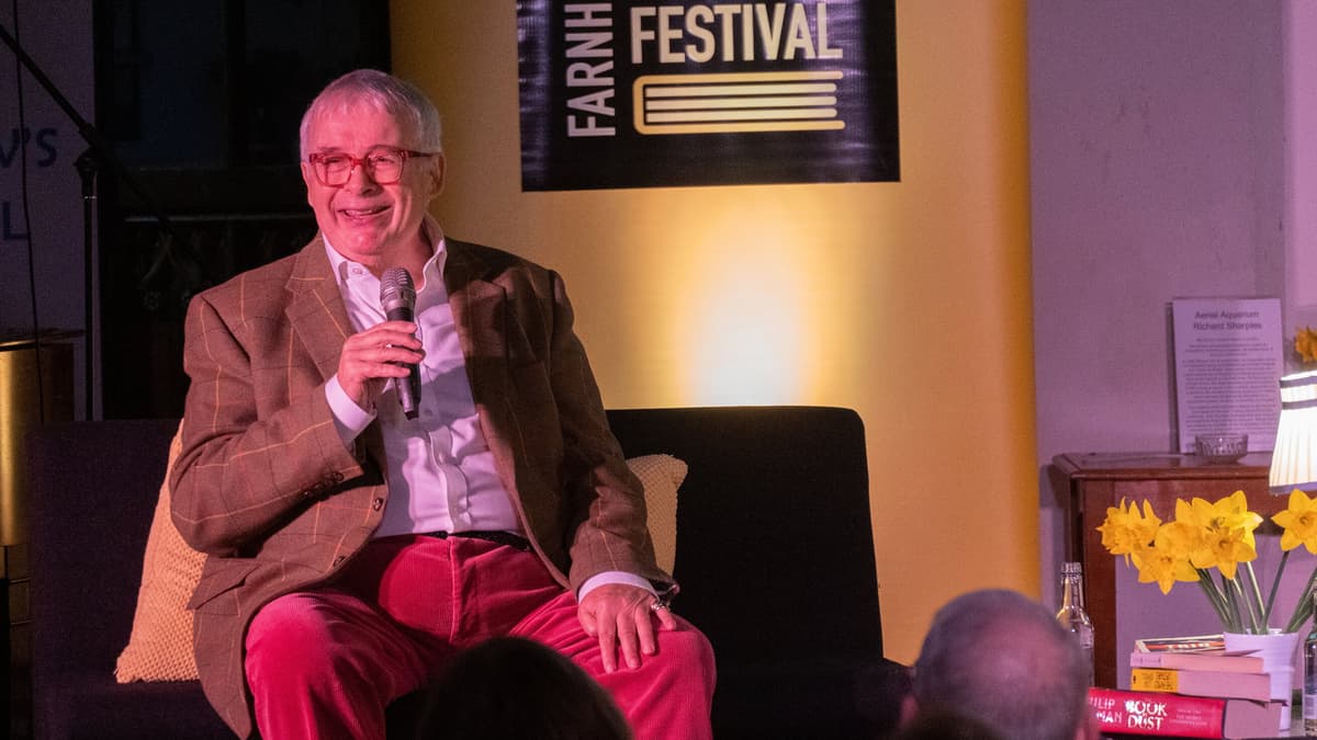 Actor and I'm a Celeb star Christopher Biggins opens Farnham Literary ...