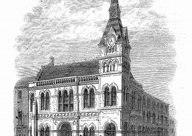 From the Archive: The sad demise of Farnham’s once-mighty clock tower ...