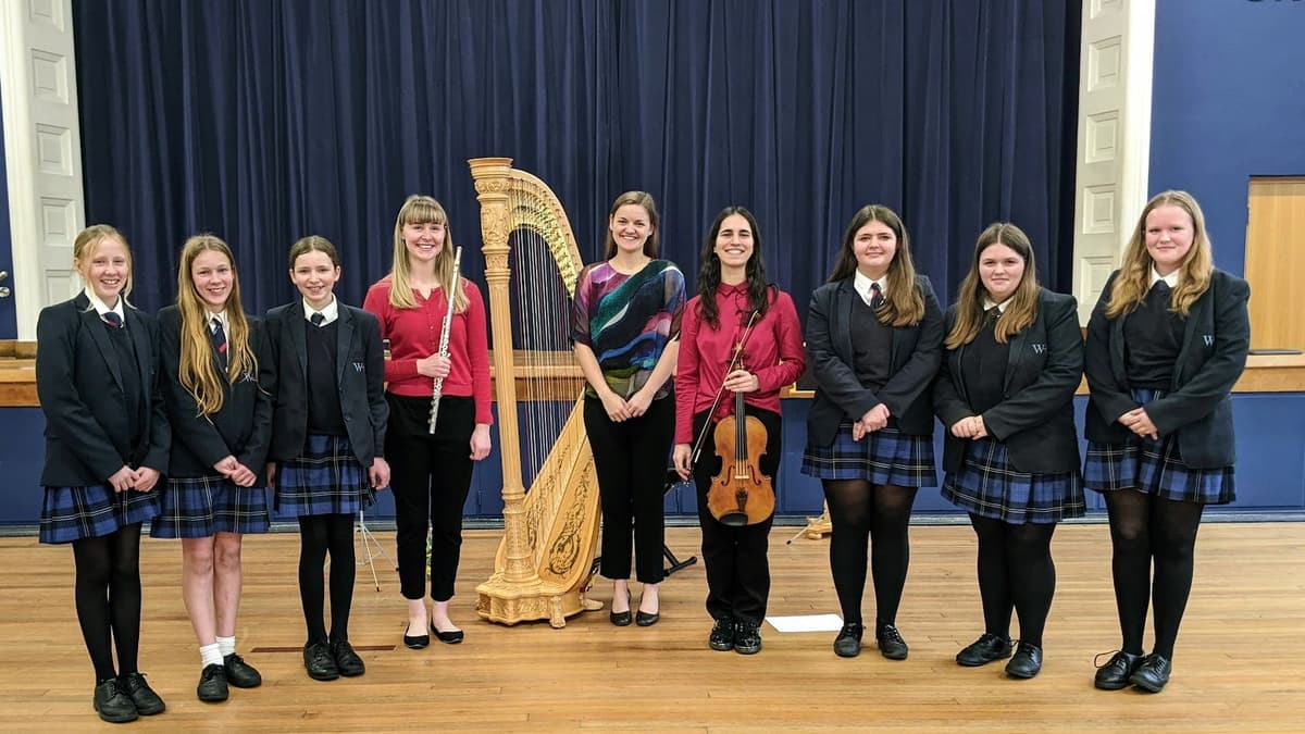 Music fit for a King: Woolmer Hill pupils get private HHH concert ...