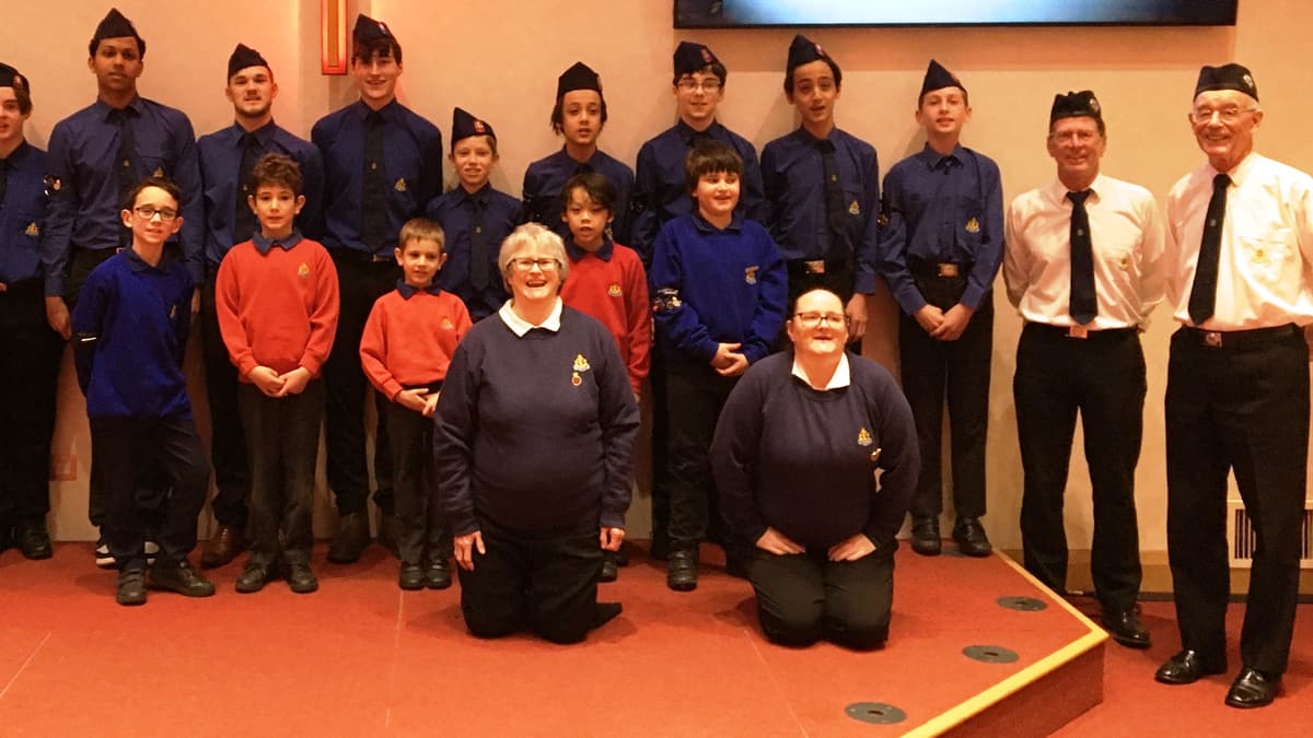 Members old and new celebrate 40 years of the 2nd Alton Boys' Brigade ...