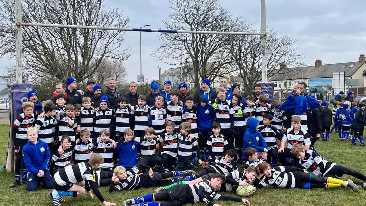 Farnham Rugby Club minis ready for annual tour at Ladram Bay holiday ...