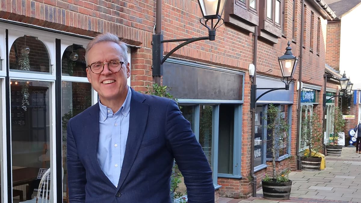 Dominic Martin: Lib Dem candidate for East Hampshire takes MP Damian ...