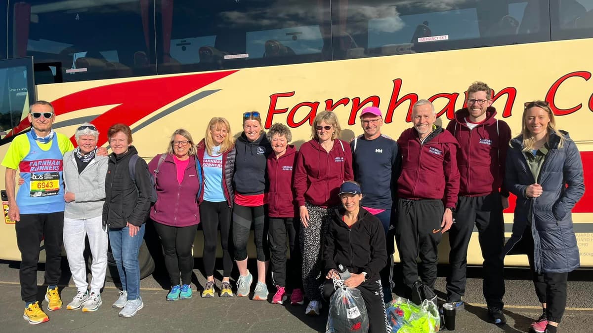 Farnham Runners travel far and wide for marathon fix | petersfieldpost ...