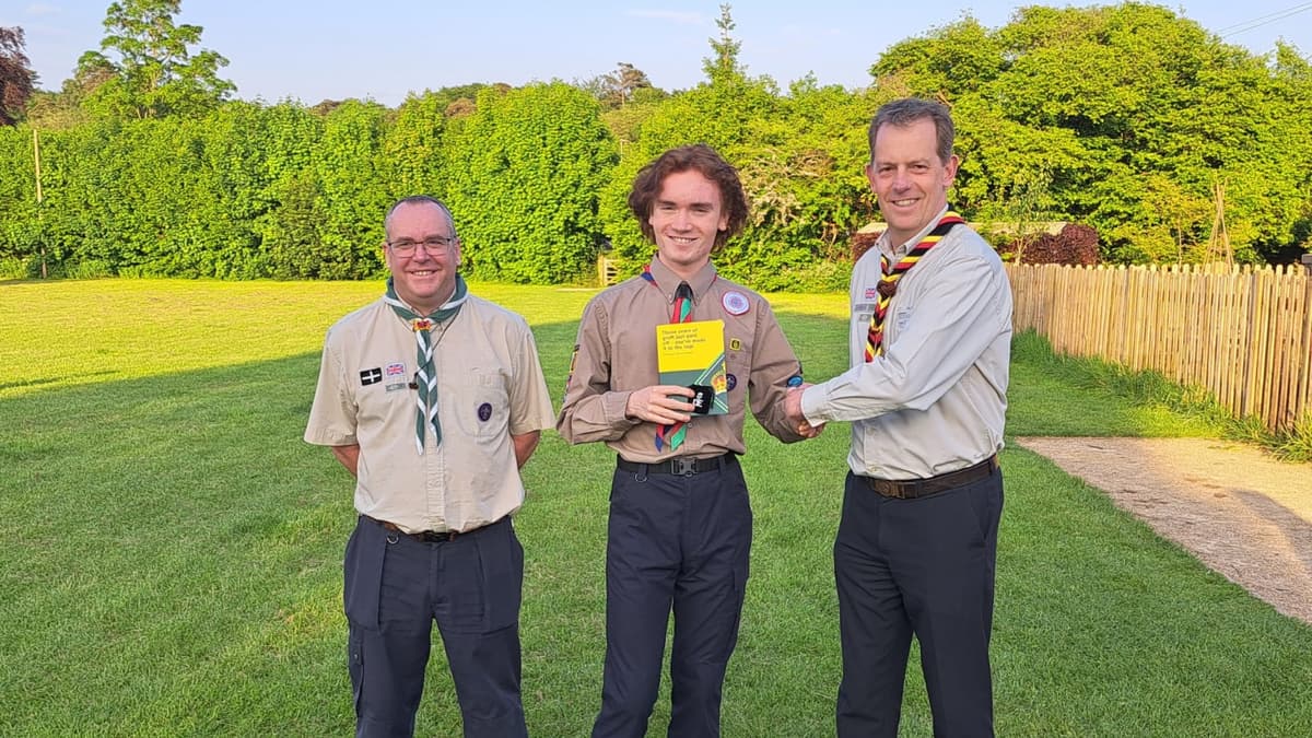 First for village scout group as Sheet students gets royal award ...