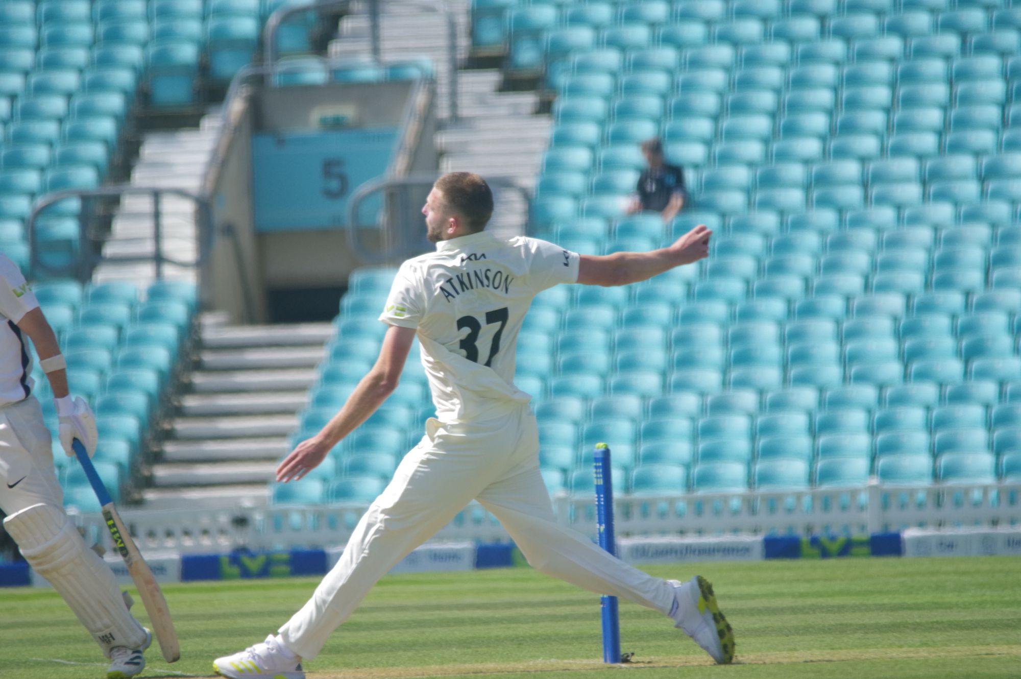 Surrey star Atkinson claims Test hat-trick against New Zealand ...