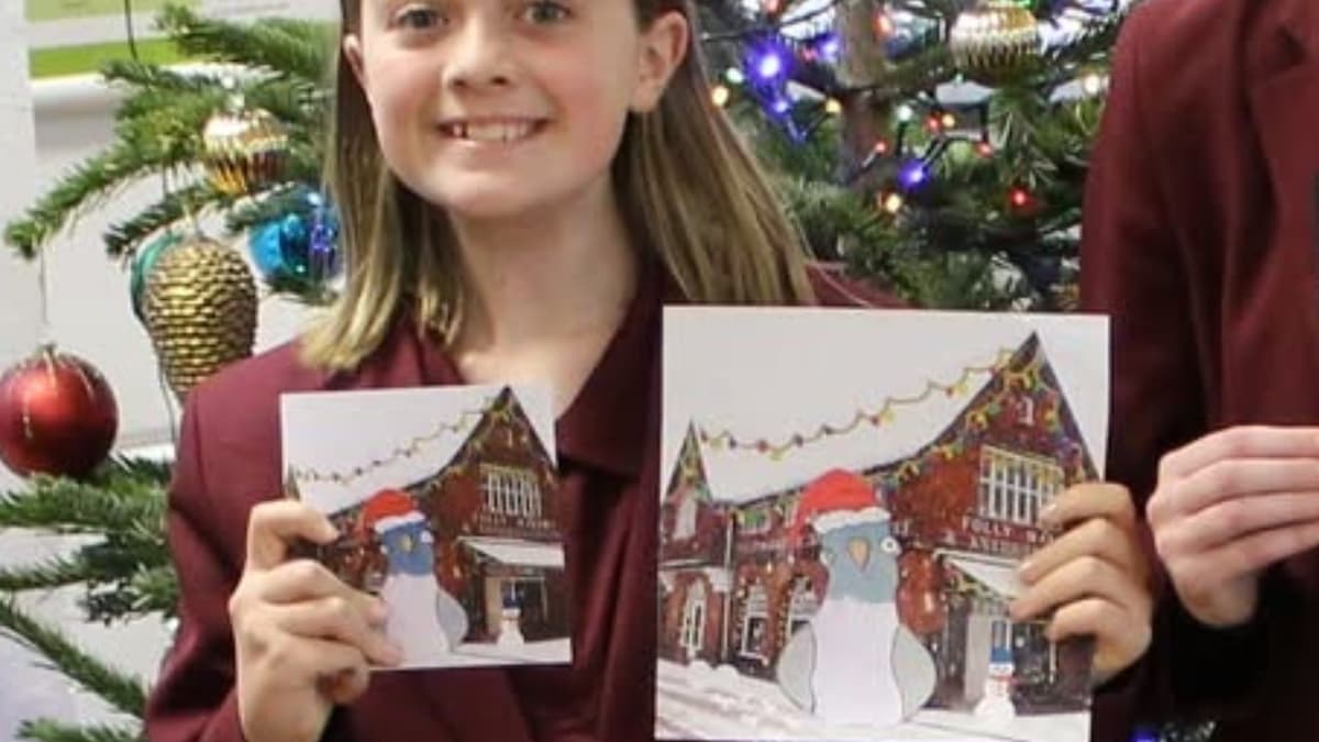 VIDEO: Petersfield mayor unveils winning Christmas card design for 2024 ...