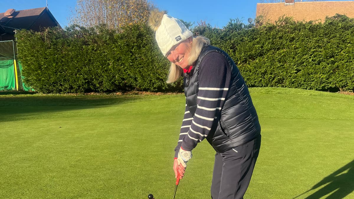 Petersfield Golf Club's green becomes setting for light-hearted moment ...
