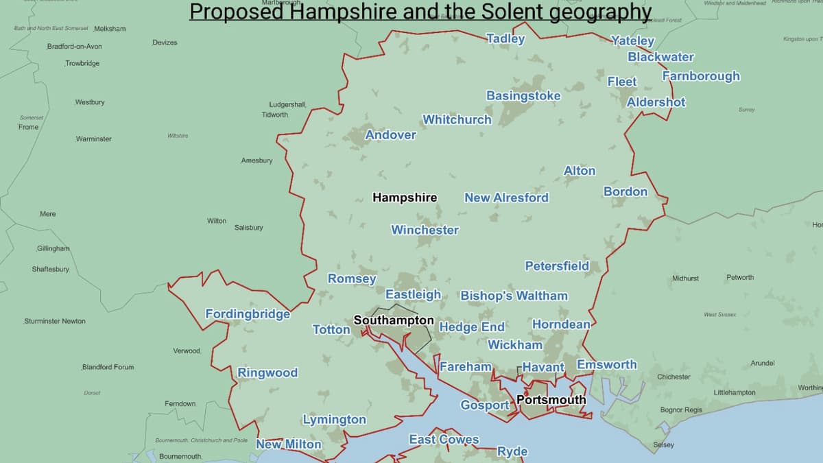 Government seeks public opinion on Hampshire’s devolution plans ...
