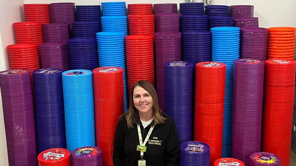 People collect more than 2,000 containers for Macmillan Cancer Support ...