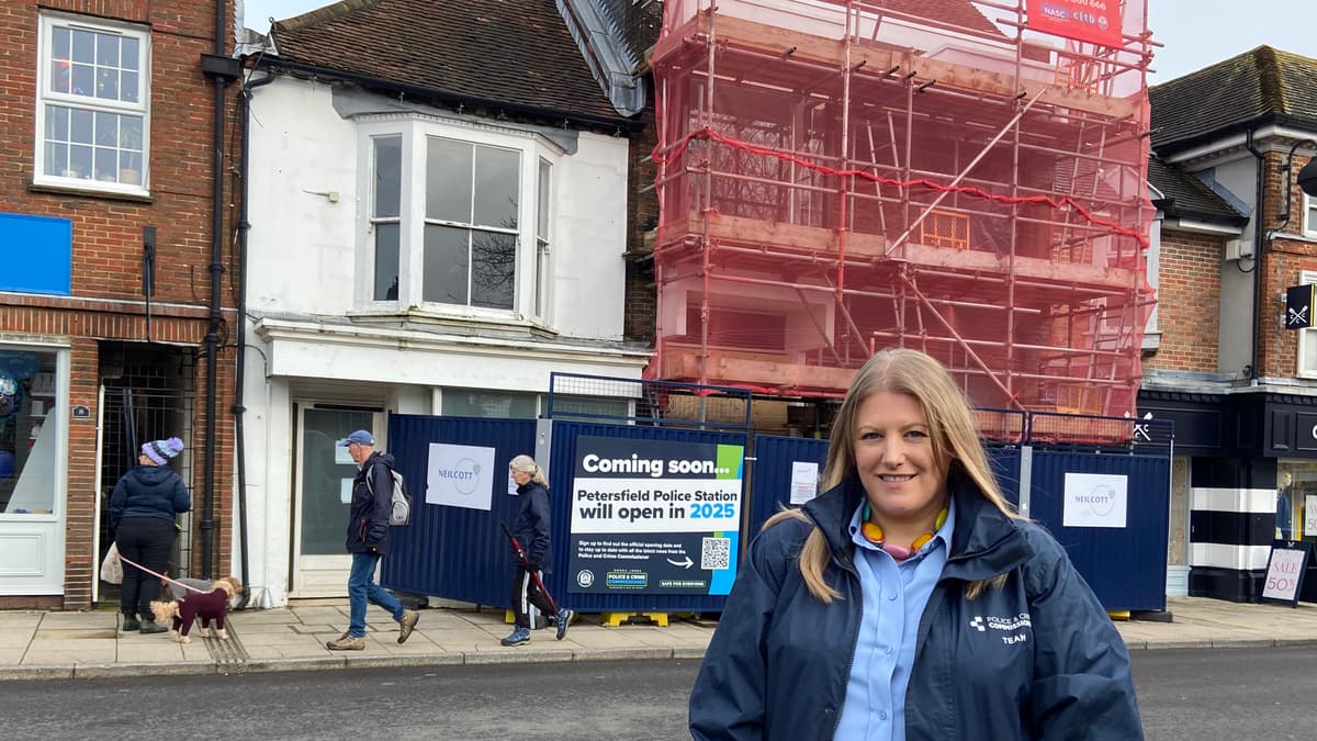 WATCH: Hampshire PCC discusses new Petersfield Police Station and more | petersfieldpost.co.uk
