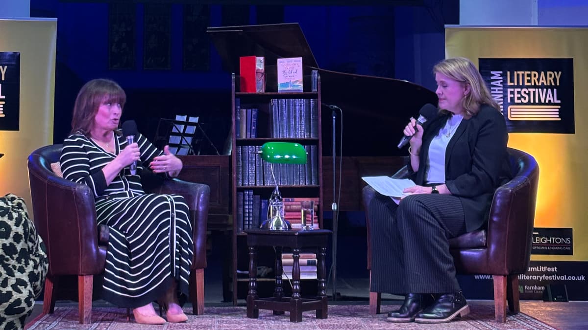 WATCH: Herald exclusive interview as Lorraine Kelly delights Farnham ...