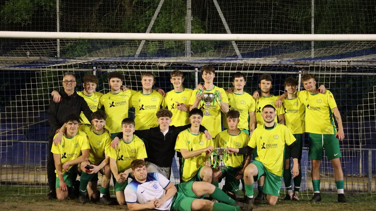 Crookham Rovers under-23s win trophy after dramatic penalty shoot-out ...