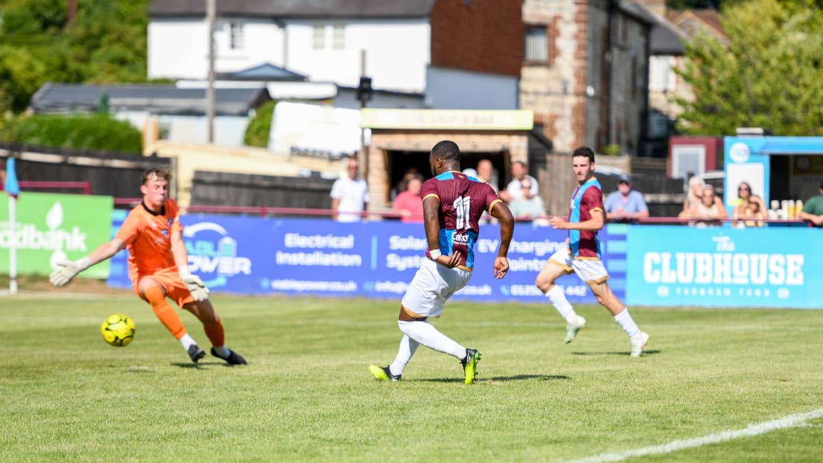 Farnham Town continue unbeaten start with Dorchester win ...