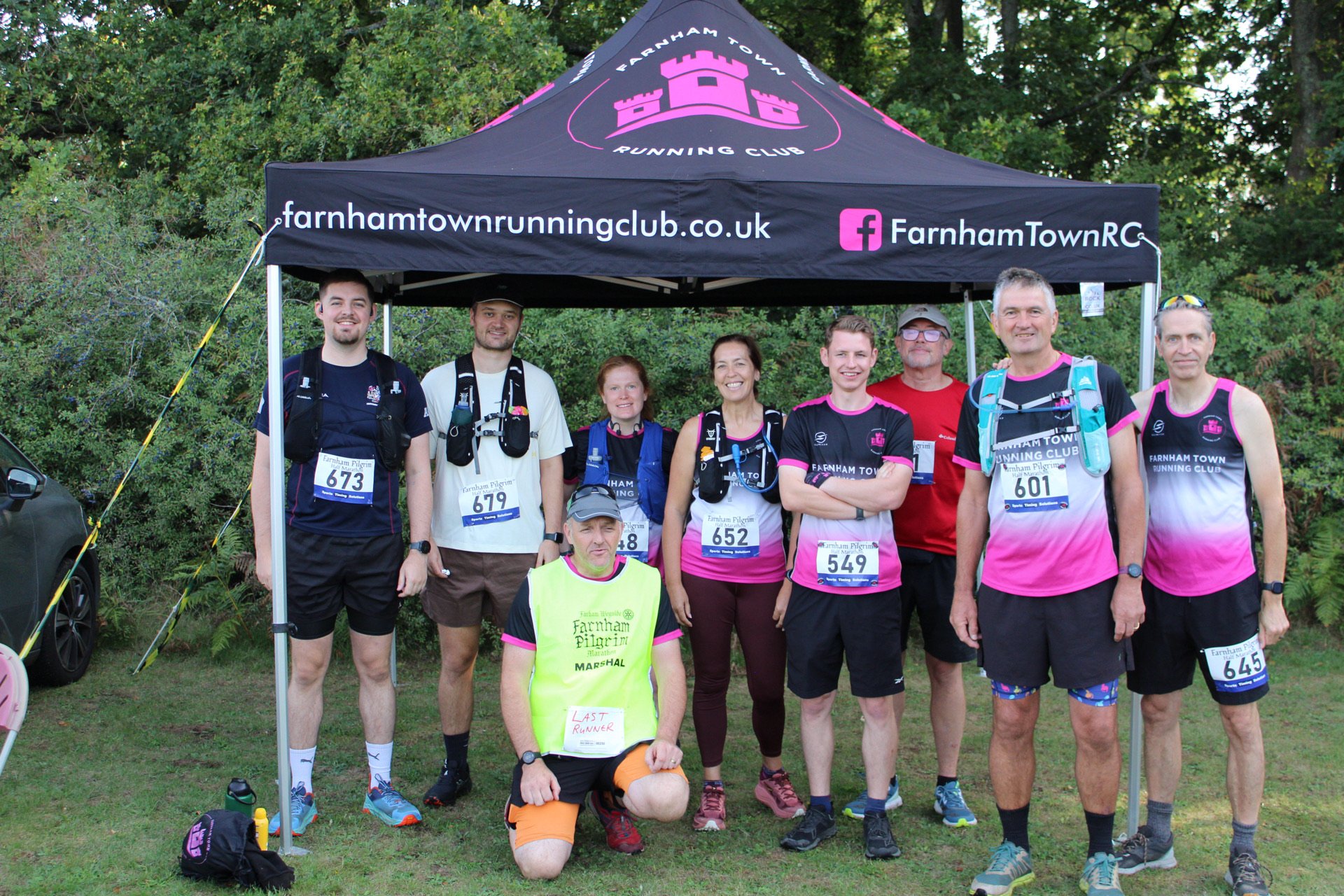 Farnham Town Running Club help deliver Pilgrim marathon ...