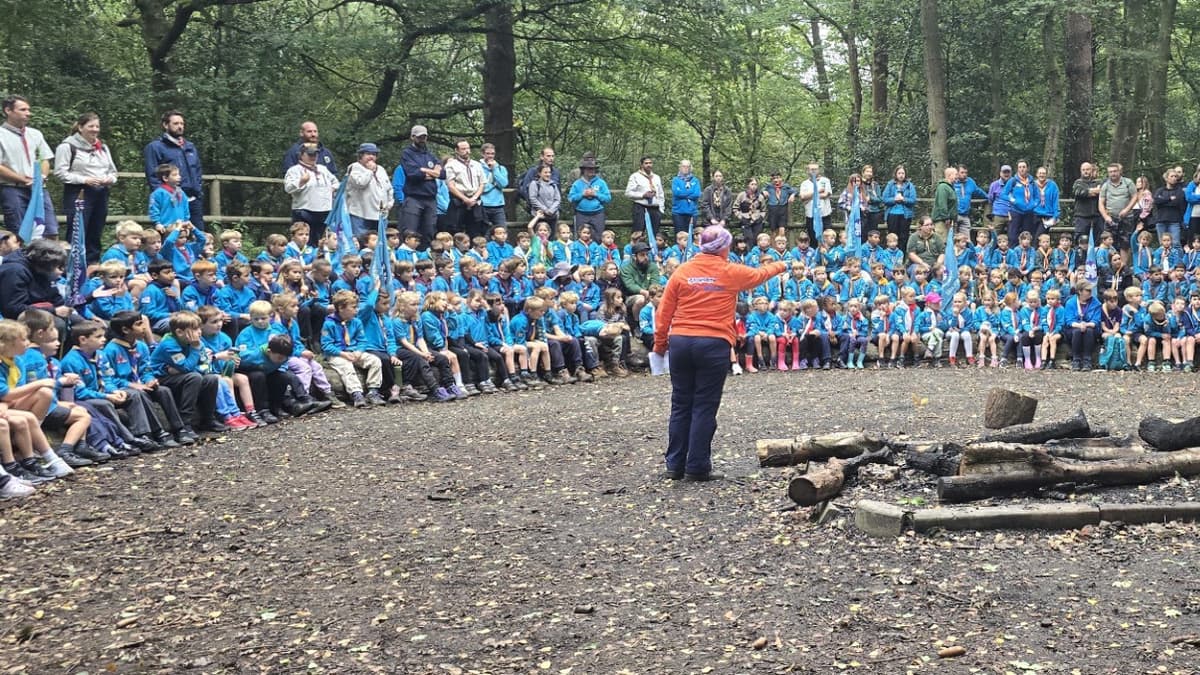Surrey Beavers Go Wild: Over 50 Activities at Bentley Copse Camp ...