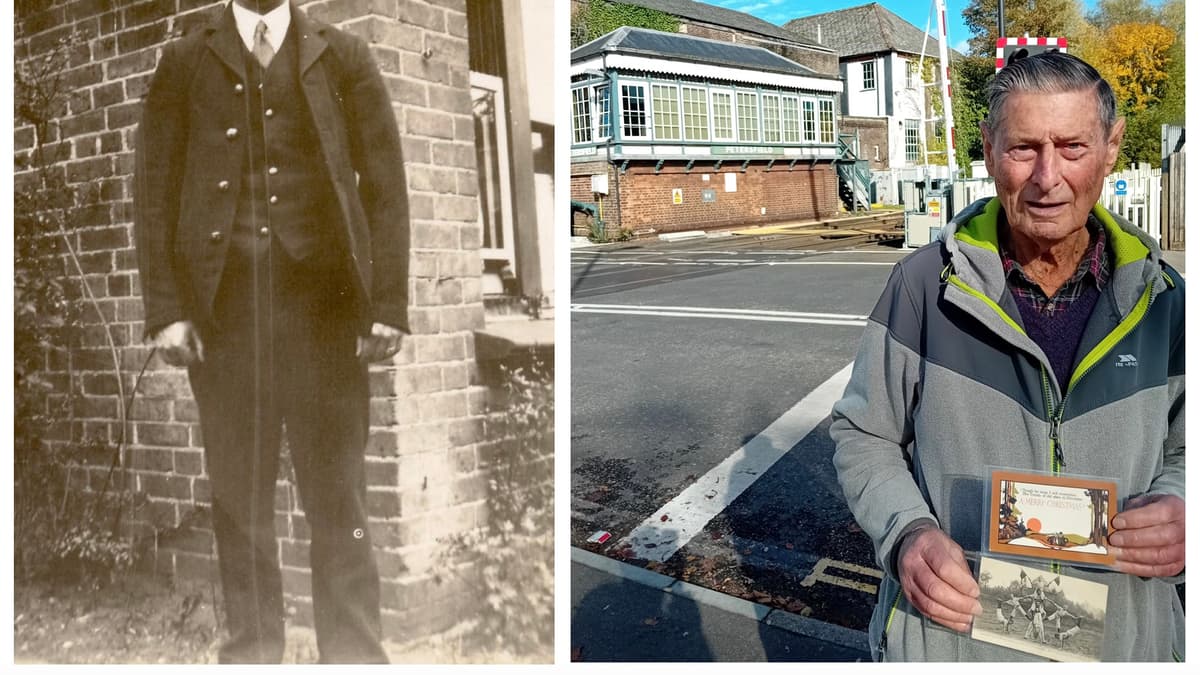 Peeps into the Past: Arthur Churchill: a Petersfield railway signalman ...