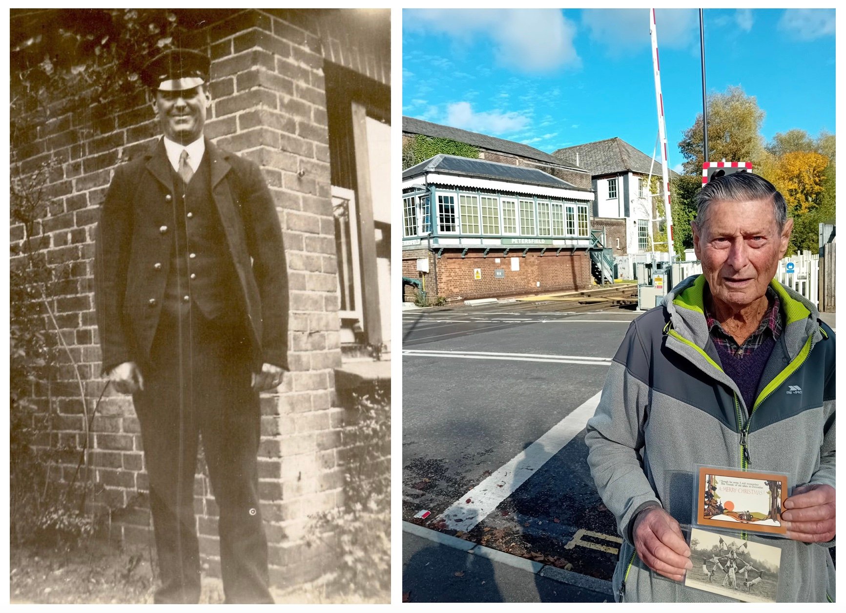 Peeps into the Past: Arthur Churchill: a Petersfield railway signalman ...