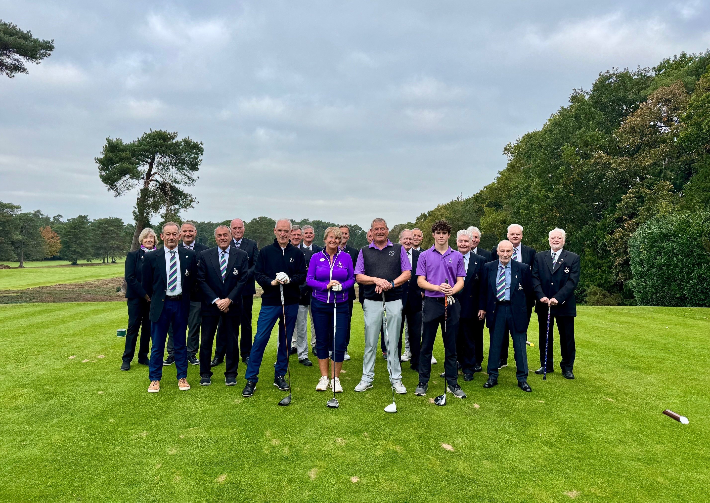 Blackmoor Golf Club hold annual captains' drive-in ceremony ...
