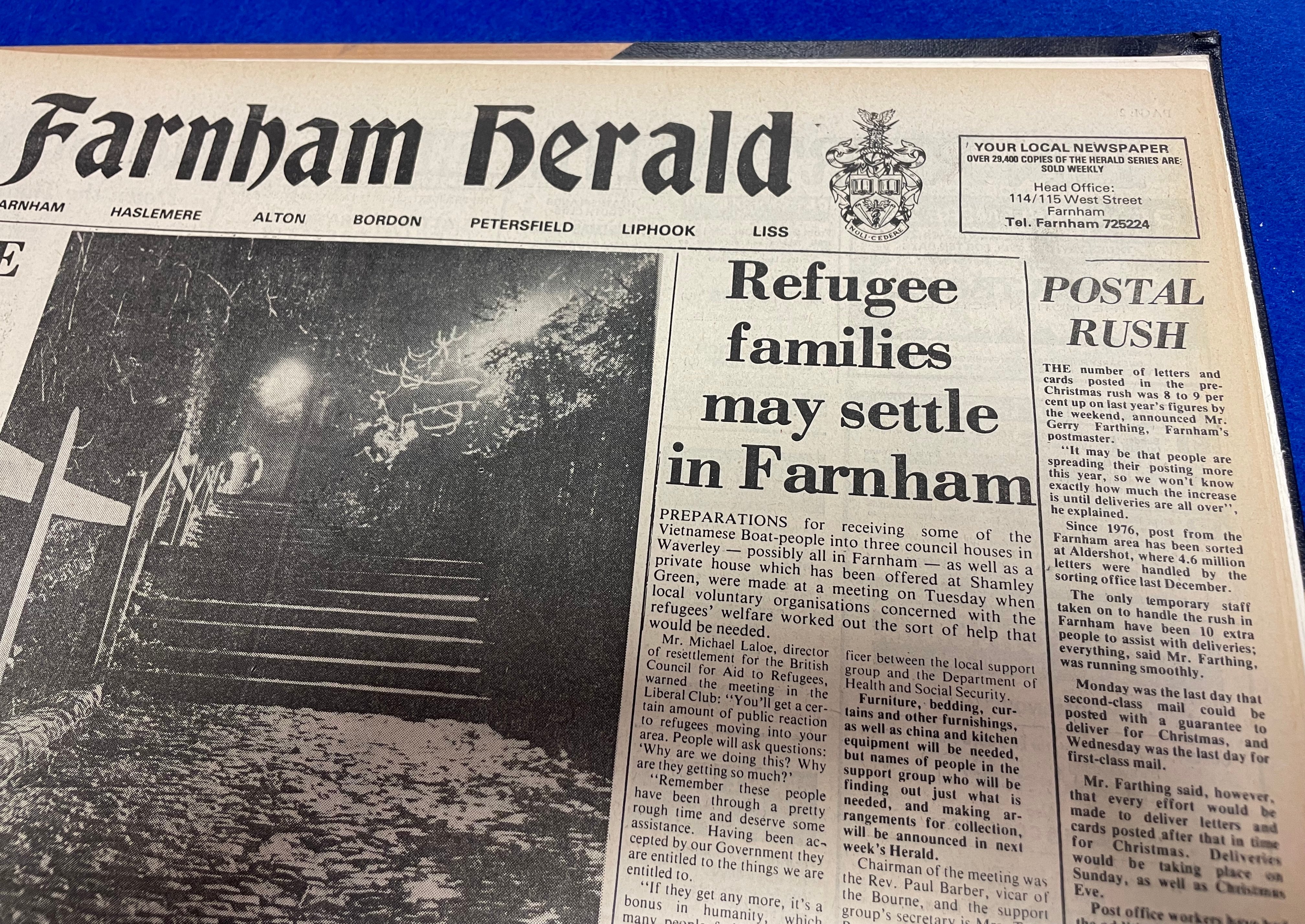 Peeps into the Past: When Farnham welcomed refugees of war ...