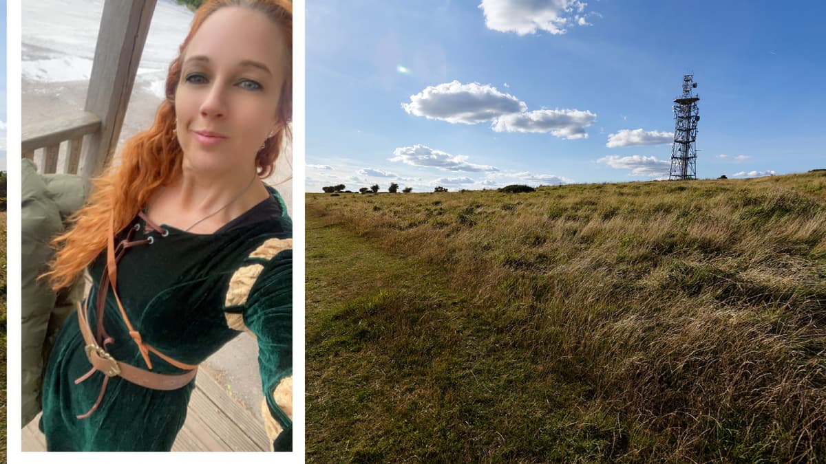 Fancy dressed fundraiser attempts Brave Butser challenge for hospices ...