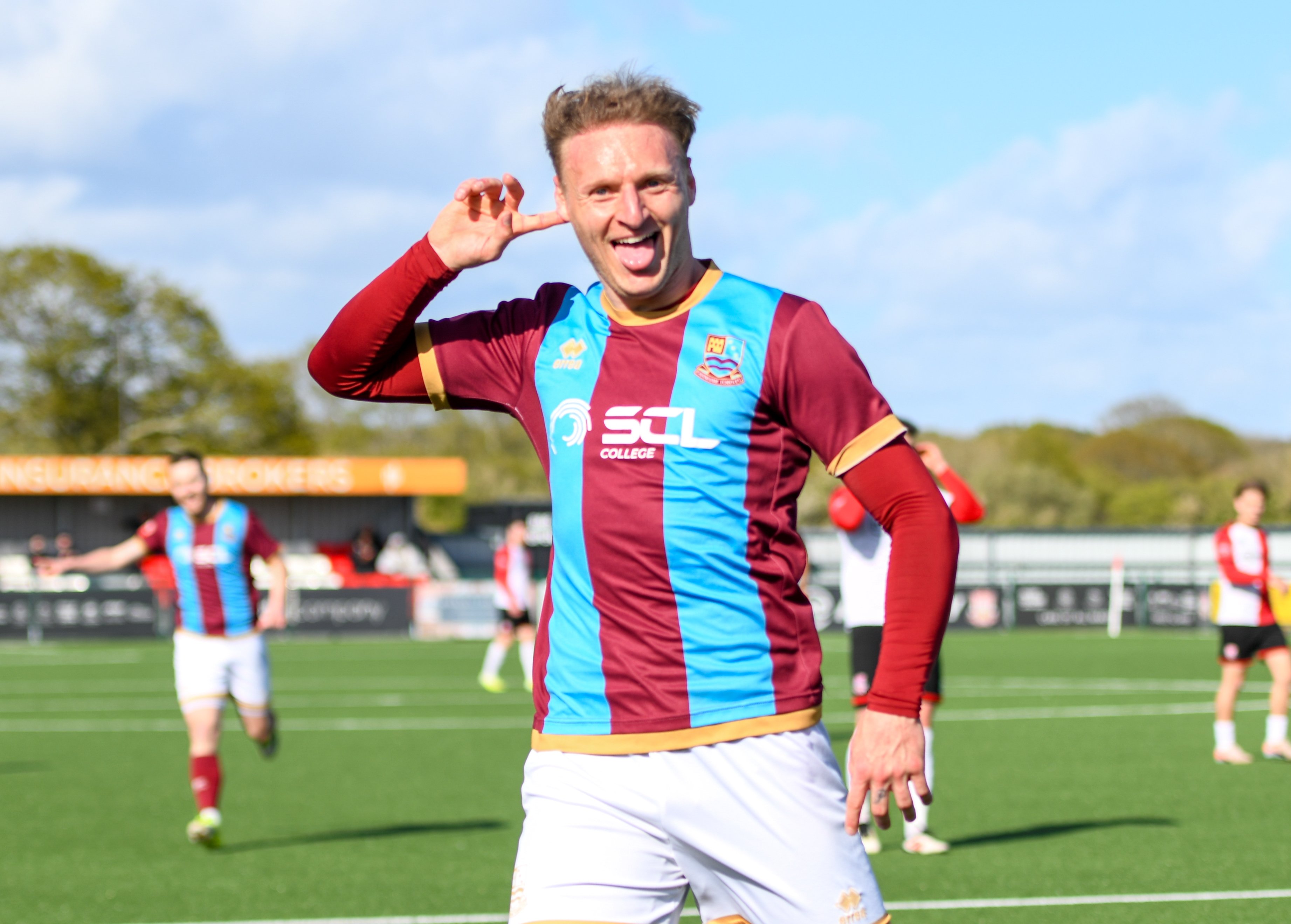 Farnham Town confirm striker Adam Liddle will leave the club this ...