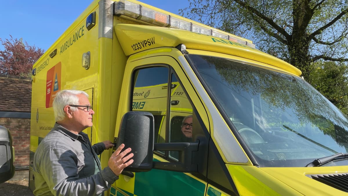 Haslemere man, 70, drives ambulance to Ukraine frontline ...