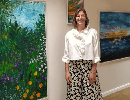 Artist Sophie throwing open her studio doors | petersfieldpost.co.uk